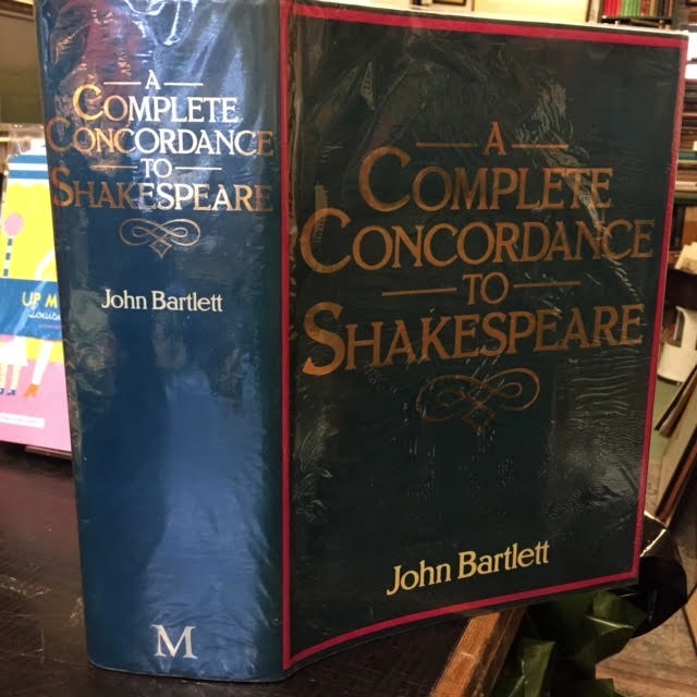A Complete Concordance to Shakespeare A Complete Concordance to Shakespeare