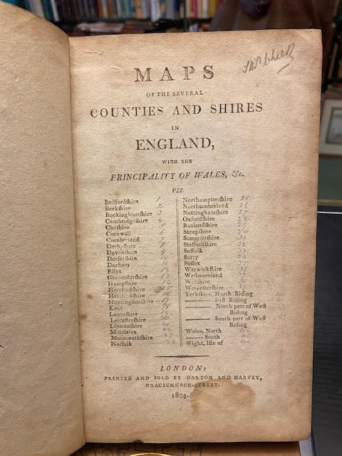 Maps of the several counties and shires in England, with the ...